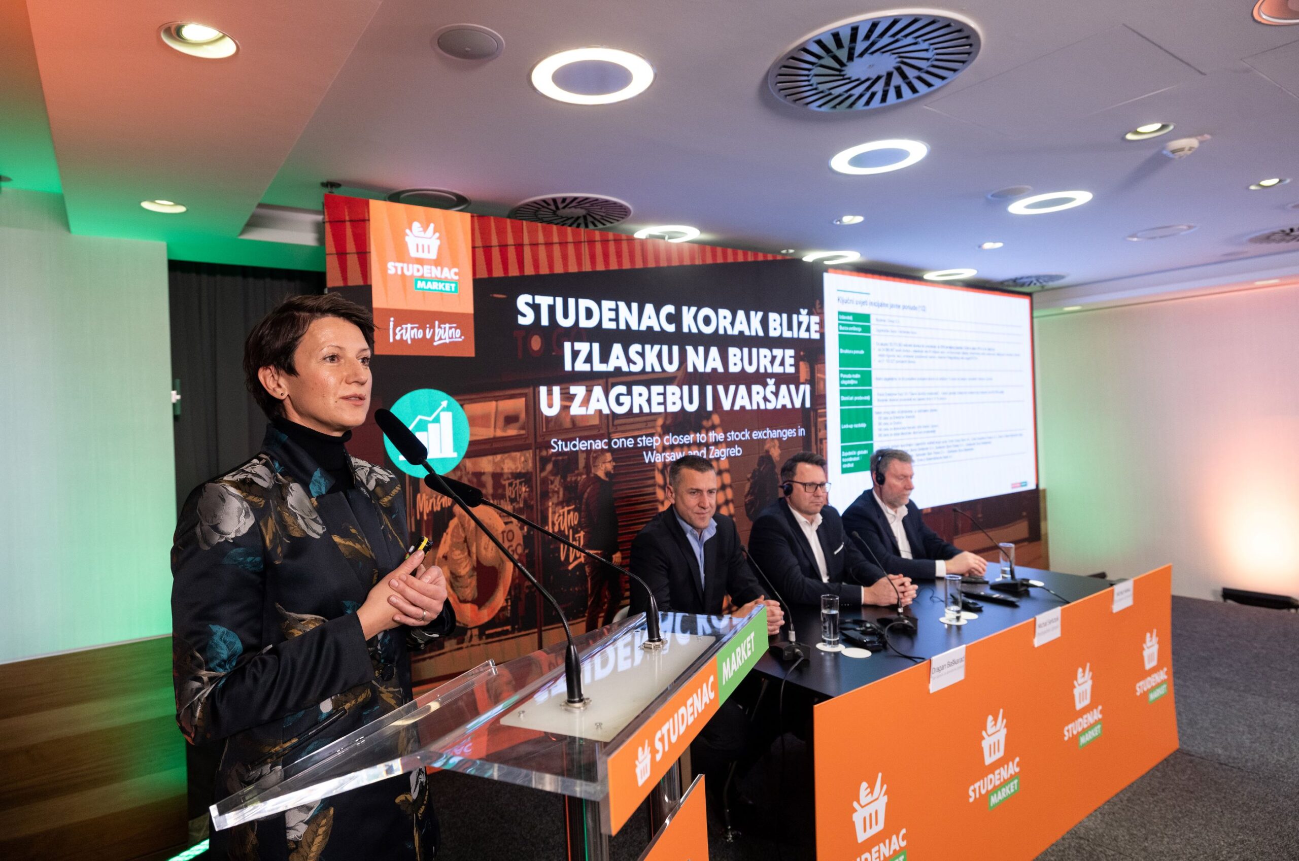 Započela javna ponuda dionica trgovačkog lanca Studenac.